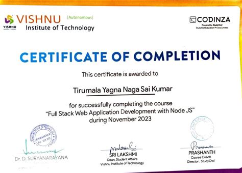 Sai Kumar Tirumala On Linkedin Vedic Webdevelopment Fullstackdevelopment