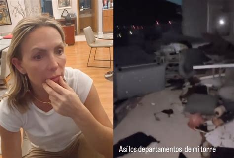 Érika Zaba De Ov7 Muestra Daños Por Otis A Su Departamento