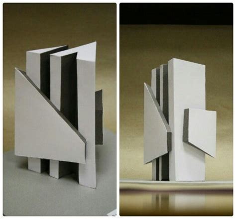 Compositional Modeling Макетирование Архитектурный дизайн Бумажная