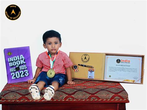 neeraj krishna s appreciation india book of records