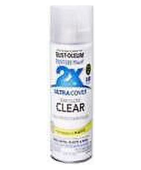 Rust Oleum Painter S Touch Ultra Cover Semi Gloss Clear Spray Paint 12 Oz Pack Of 6 Walmart Com