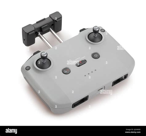 Drone Remote Controller Path Isolated On White Stock Photo Alamy