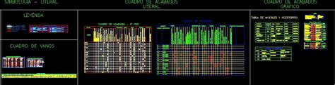 Table Of Finished DWG Detail For AutoCAD Designs CAD