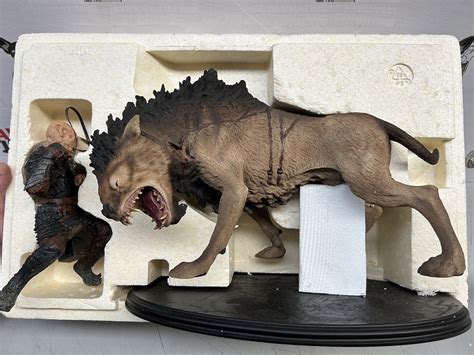 Gothmog On Warg Polystone Statue Lotr The Lord Of The Rings