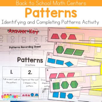 Identifying And Completing Patterns Activity TPT