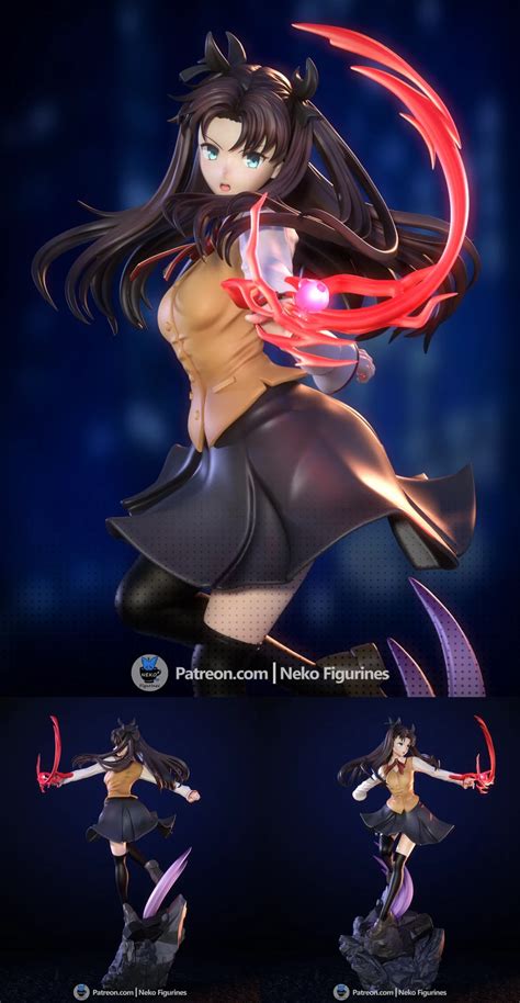 Fate Rin Tohsaka Buy 3d Print Model Download Free