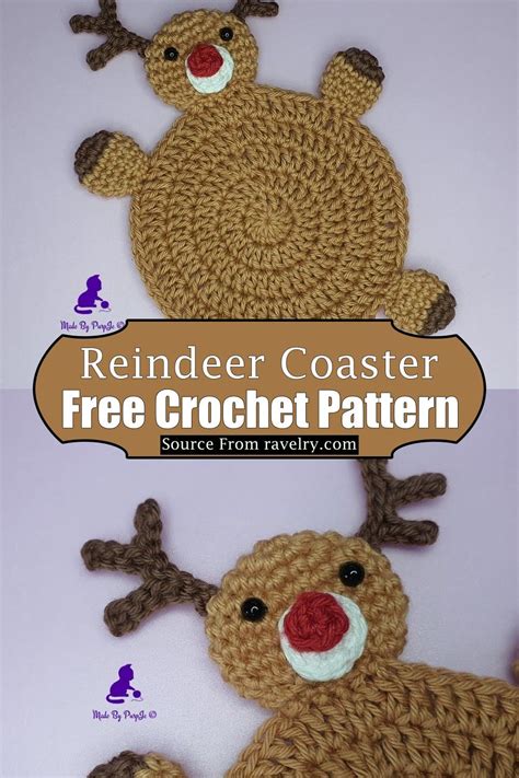 20 Free Crochet Reindeer Patterns Artofit