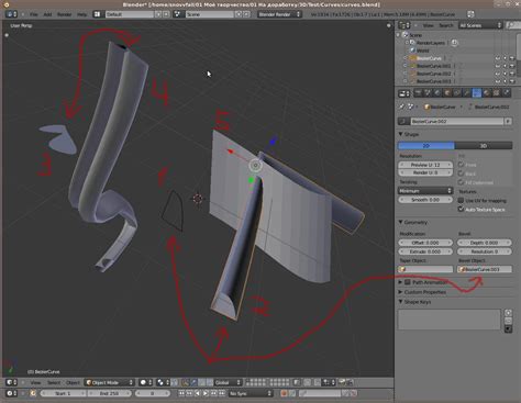 Cant Extrude Curves Path [blender 2 54] Basics And Interface Blender Artists Community
