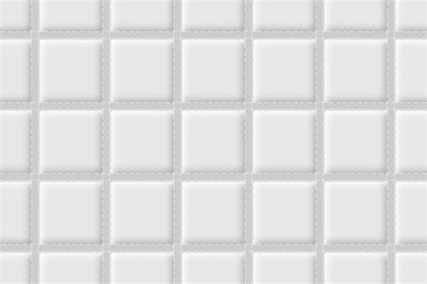 럭셔리한 흰색과 회색 사각형 퀼트 질감 배경입니다 패치워크 퀼트 완벽 한 패턴입니다 기하학적 타일 패턴입니다 벡터 일러스트 레이 션입니다 3차원 형태에 대한 스톡 벡터 아트