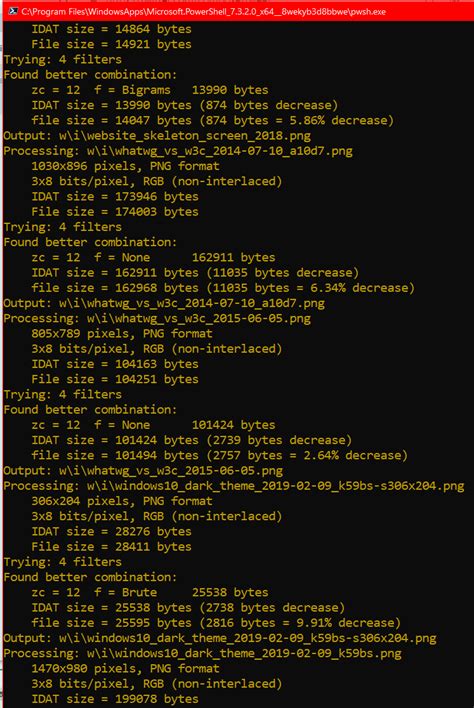 Optimize Png Files Oxipng