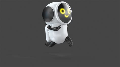3d Model Cute Robot Rig Turbosquid 2082127