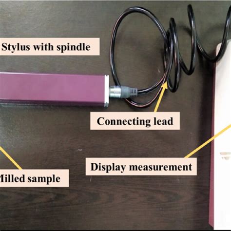 Setup For Surface Roughness Measurement Download Scientific Diagram