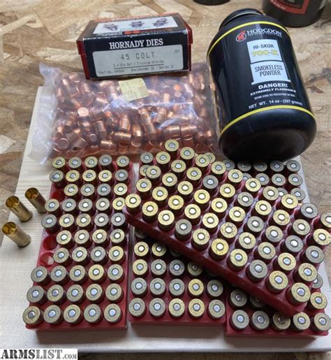 Armslist For Sale 45 Colt Reloading Set Armslist For Sale 45 Colt Reloading Set