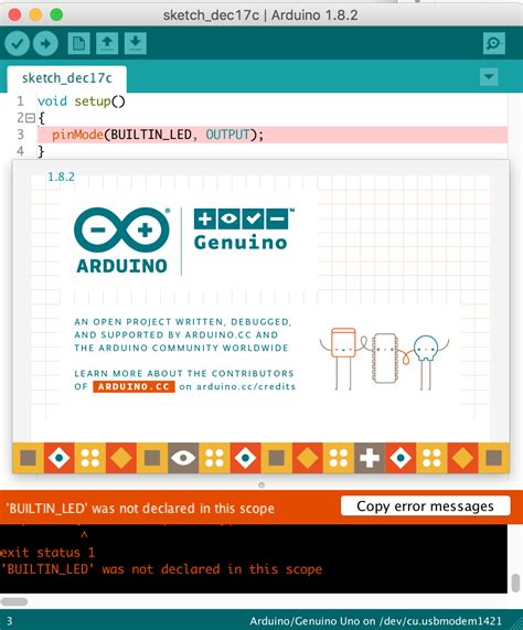 Led Blinking In C Programming Programming Arduino Forum