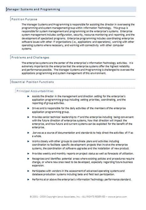 Job Specification Format Guide Creating Effective Job Descriptions