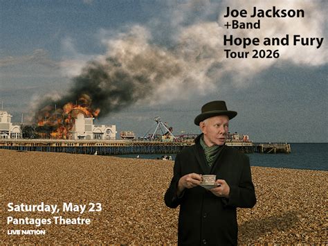 Joe Jackson Band Hope And Fury Tour 2026 Hennepin Arts
