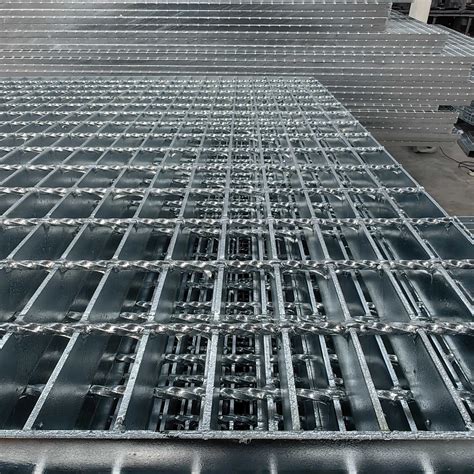 Customized Load Capacity Black Safety Grating Pedestrian Grating For