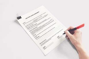 Lease Agreement Template Graphic By Watercolortheme · Creative Fabrica