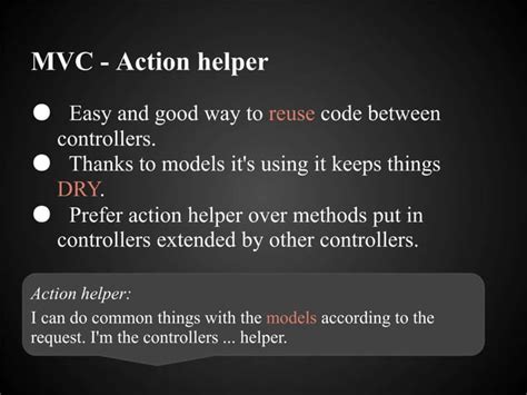 Thin Controllers Fat Models How To Write Better Code Ppt