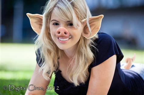 Happy Piggirl By Digitalcirce On DeviantArt