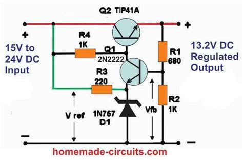 Voltage Regulator Circuits And Projects Homemade Circuit Projects Voltage Regulator Circuit