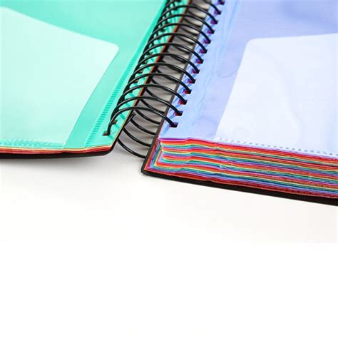 Rainbow 32 Page Classification File Folder Storage Grandado