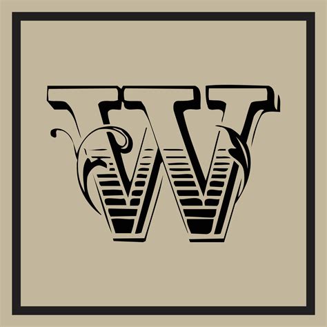 Magazine Letter W At Frank Duke Blog