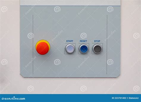 Start Reset Stop Stock Photo Image Of Reset Start 223701402