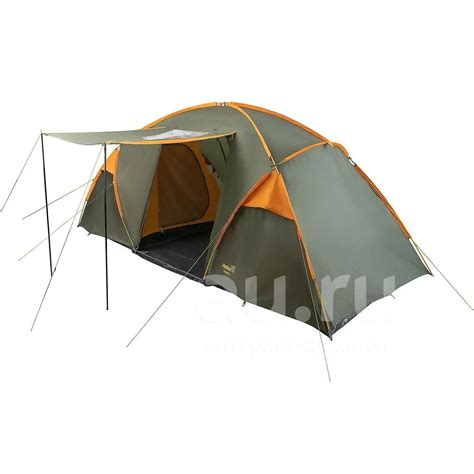 Палатка кемпинговая HELIOS Bora-6 (HS-2371-6 GO) — купить в Красноярске ...