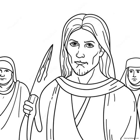 Disciple Coloring Page 58023 45911