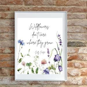 Wildflowers Dolly Parton Wall Print Printable Dolly Quote Printable