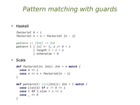 comparing haskell and scala ppt