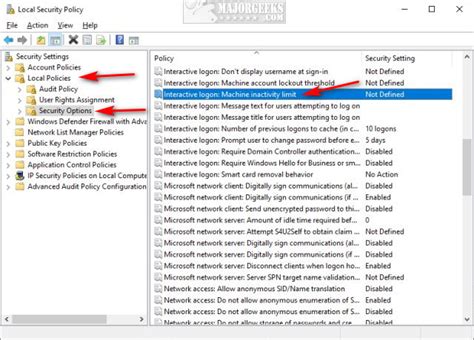 How To Automatically Lock Computer In Windows 10 Majorgeeks