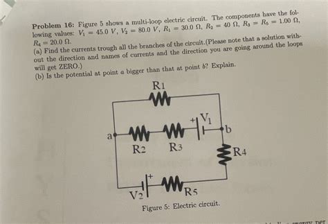 Solved Problem Figure Shows A Multi Loop Electric Chegg