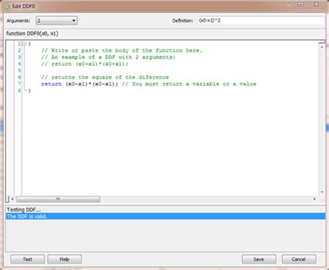Custom Mathematical Functions