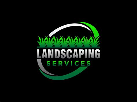 Landscape Logo For Lawn Or Gardening Business Organization Or Website