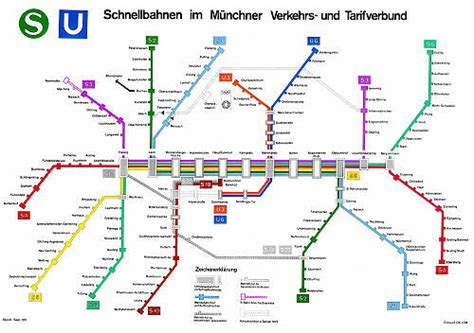 Pläne Des Mvv Schnellbahnnetzes Von 1972 Bis Heute U Bahn München