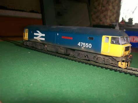 Heljan Oo Gauge 4mm Class 47 Loco 47550 University Of Dundee Llogo
