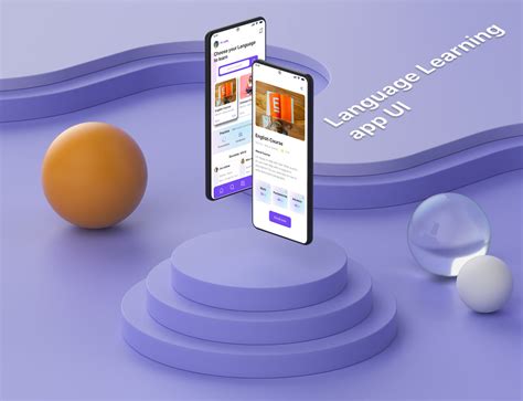 Language Learning Mobile App UI Design On Behance Language Learning Mobile App UI Design On Behance