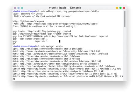 How To Record Screen As GIF In Ubuntu Technastic