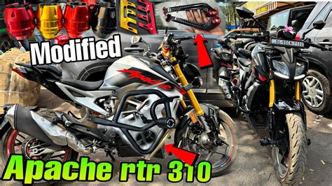 Apache Rtr 310 Modified Rr 310 Modified Apache 310 Crash Guard 😱 Youtube