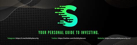 Introducing Solidity Security Your Personal Guide To Investing By
