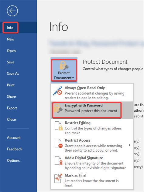 How To Password Protect A 2011 Word Document In Mac Liochicago