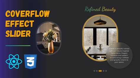 Coverflow Effect Slider With Swiper React Components Pure Css And