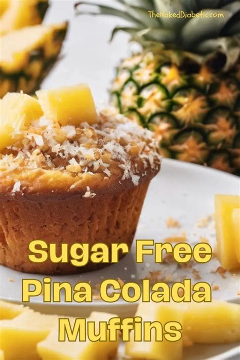 Easy To Make Diabetic Sugar Free Banana Muffins The Naked Diabetic