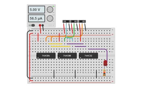 Circuit Design K Map Tinkercad