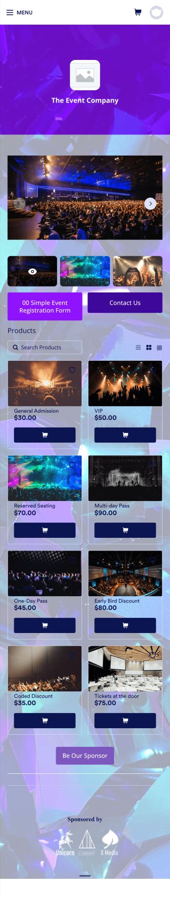 Church Event Rsvp App Template Jotform