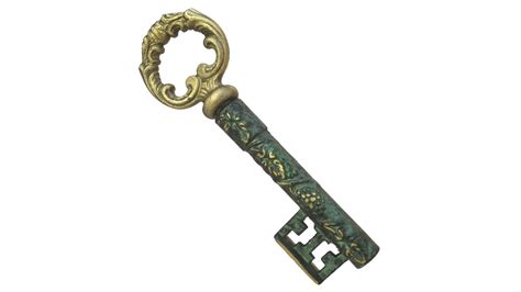 3d Decorative Key Turbosquid 2265509