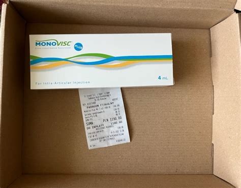 Monovisc 4ml Ampułki Anika Monovisc 1 szt. 4 | Poznan | Kup teraz na ...