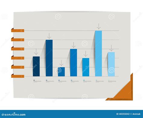 Graph Chart Infographic Elements Stock Vector Illustration Of Graph
